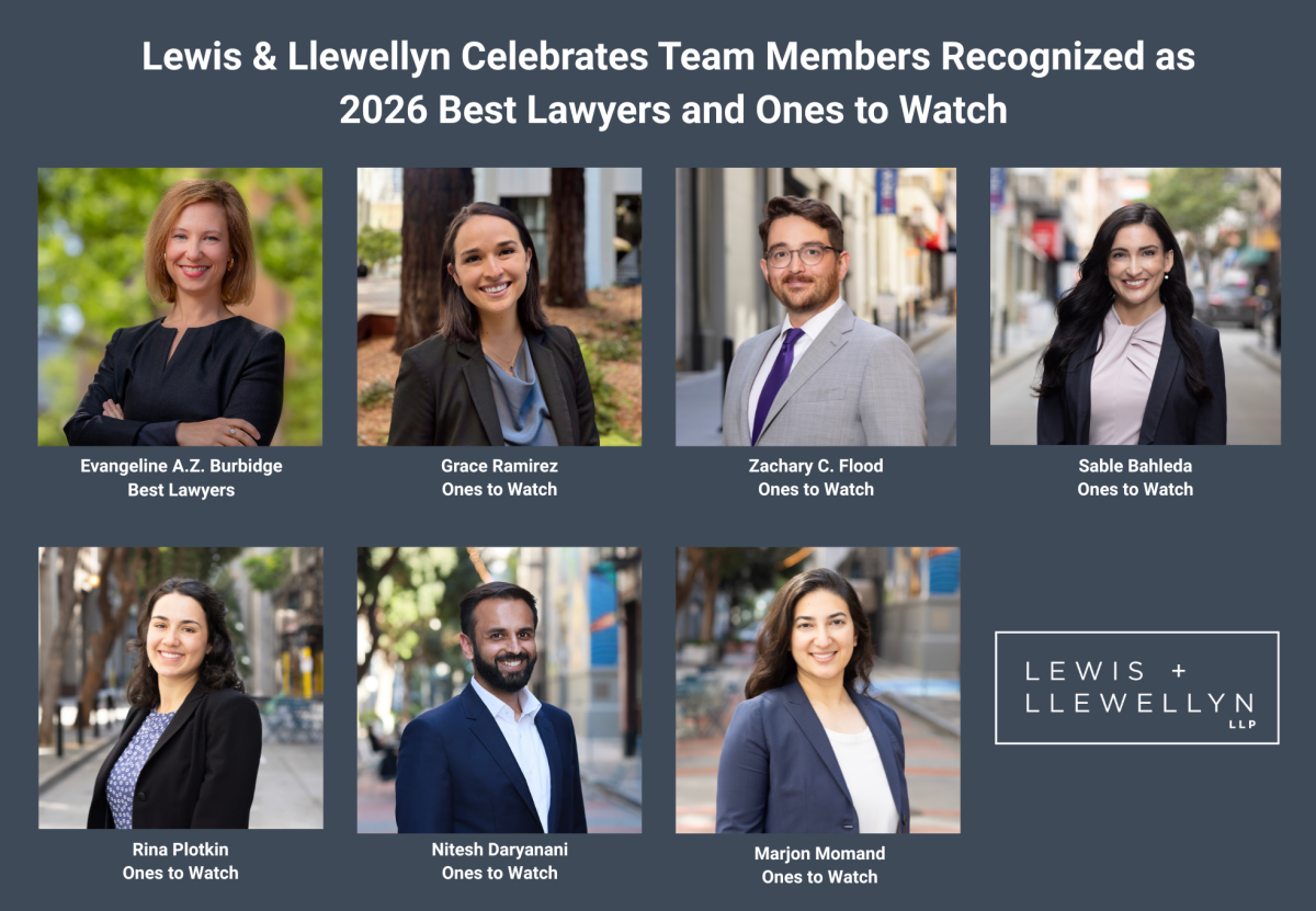 Lewis & Llewellyn Attorneys Recognized as 2026 Best Lawyers and Ones to ...