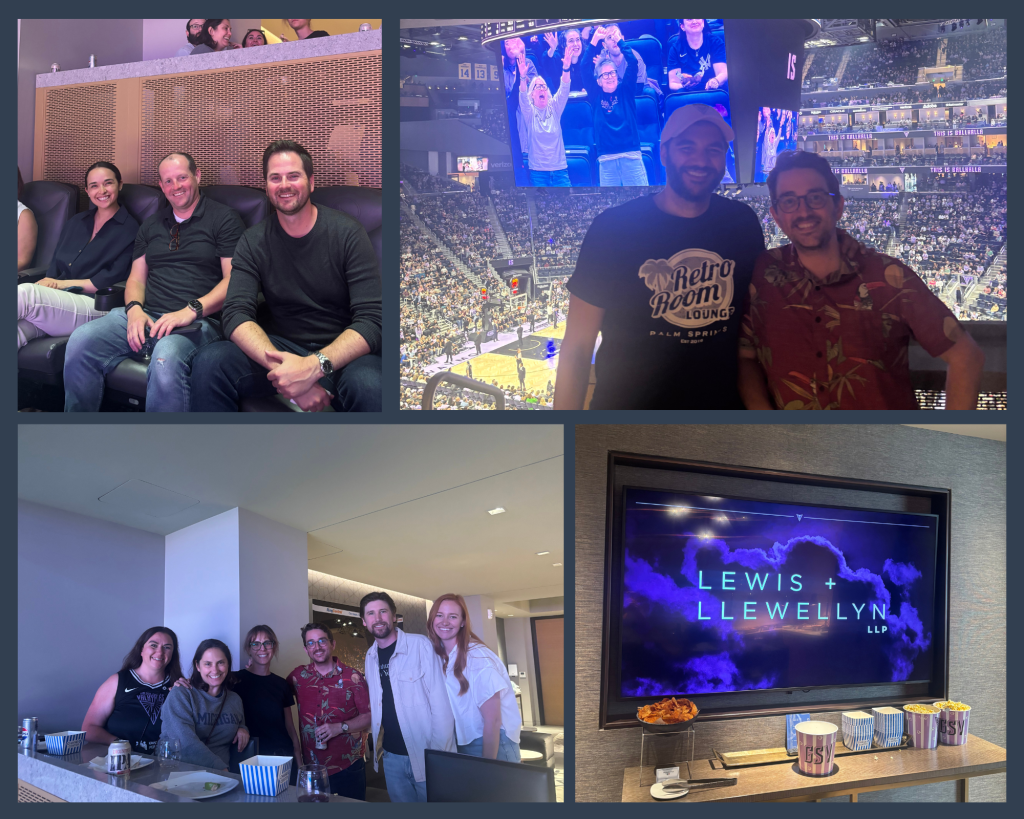 Lewis & Llewellyn Team Attends the Golden State Valkyries Game! – Lewis ...
